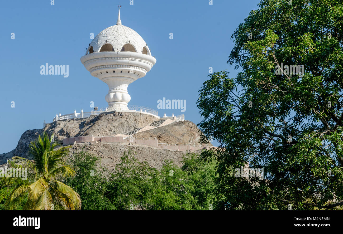 Giant incense burner near Muscat in Oman Stock Photo - Alamy