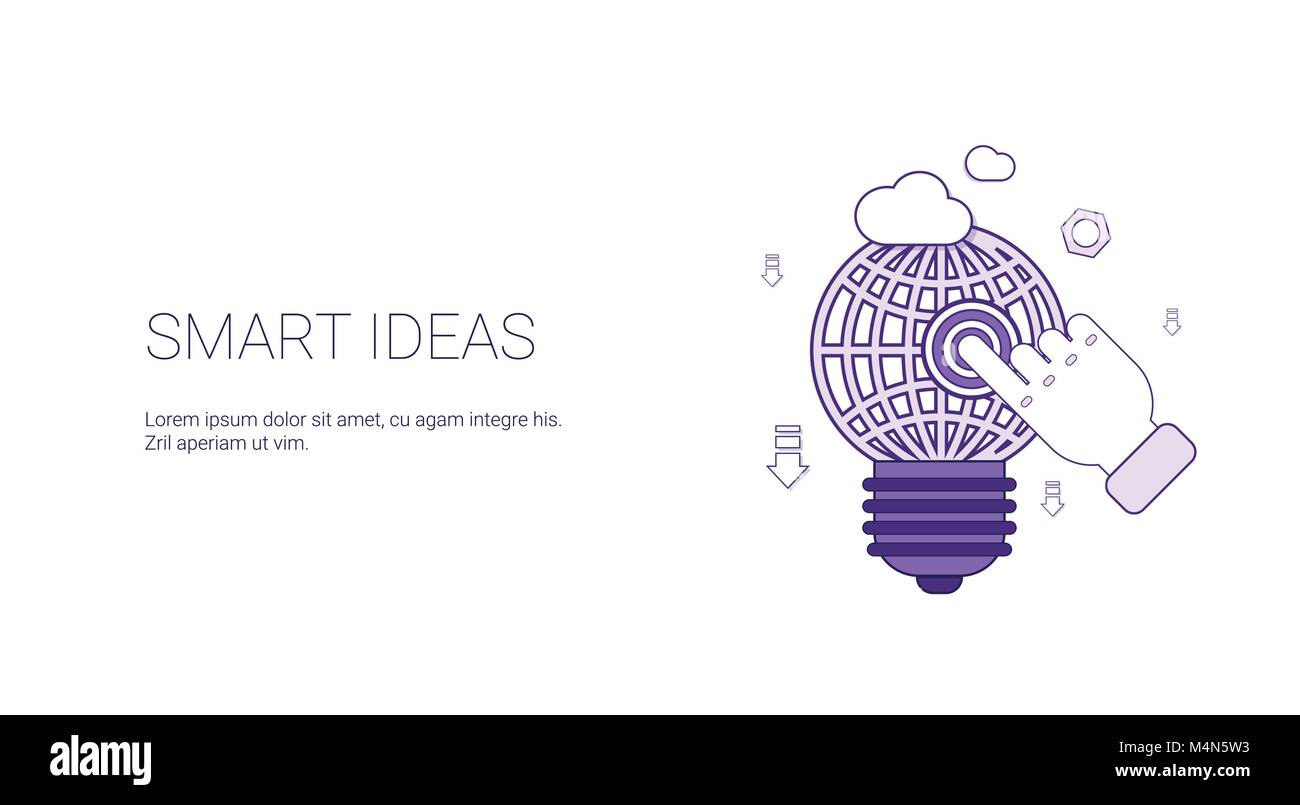 Smart Idea Web Banner With Copy Space Business Creative Development ...