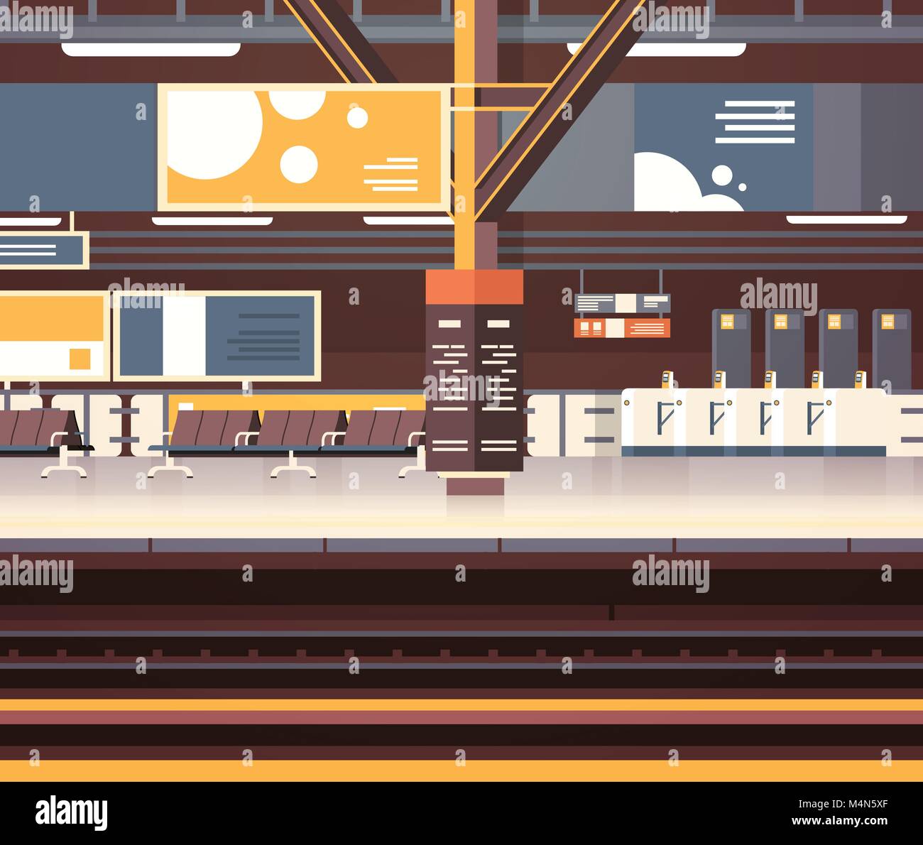 Abstract railway Stock Vector Images - Alamy