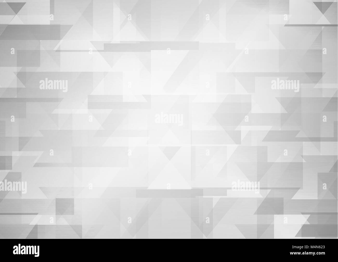 Gray and white abstract geometric vector background with copy space ...