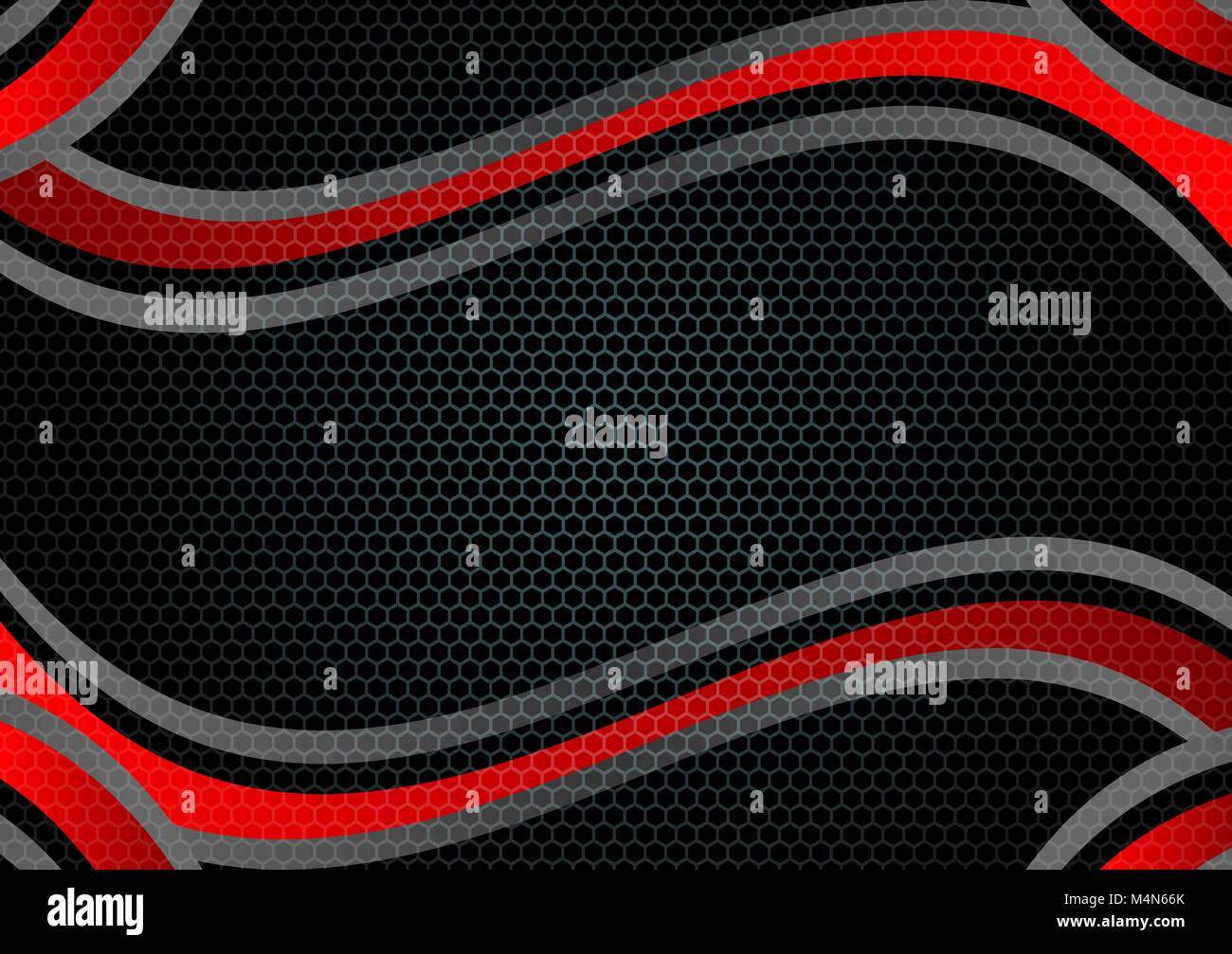 Black and Red color abstract geometric vector background with copy ...