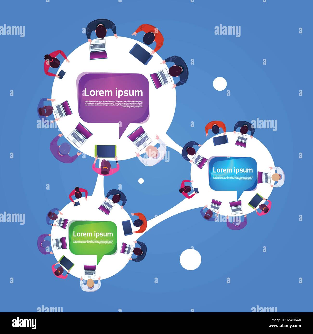 Coworking networking Stock Vector Images - Alamy