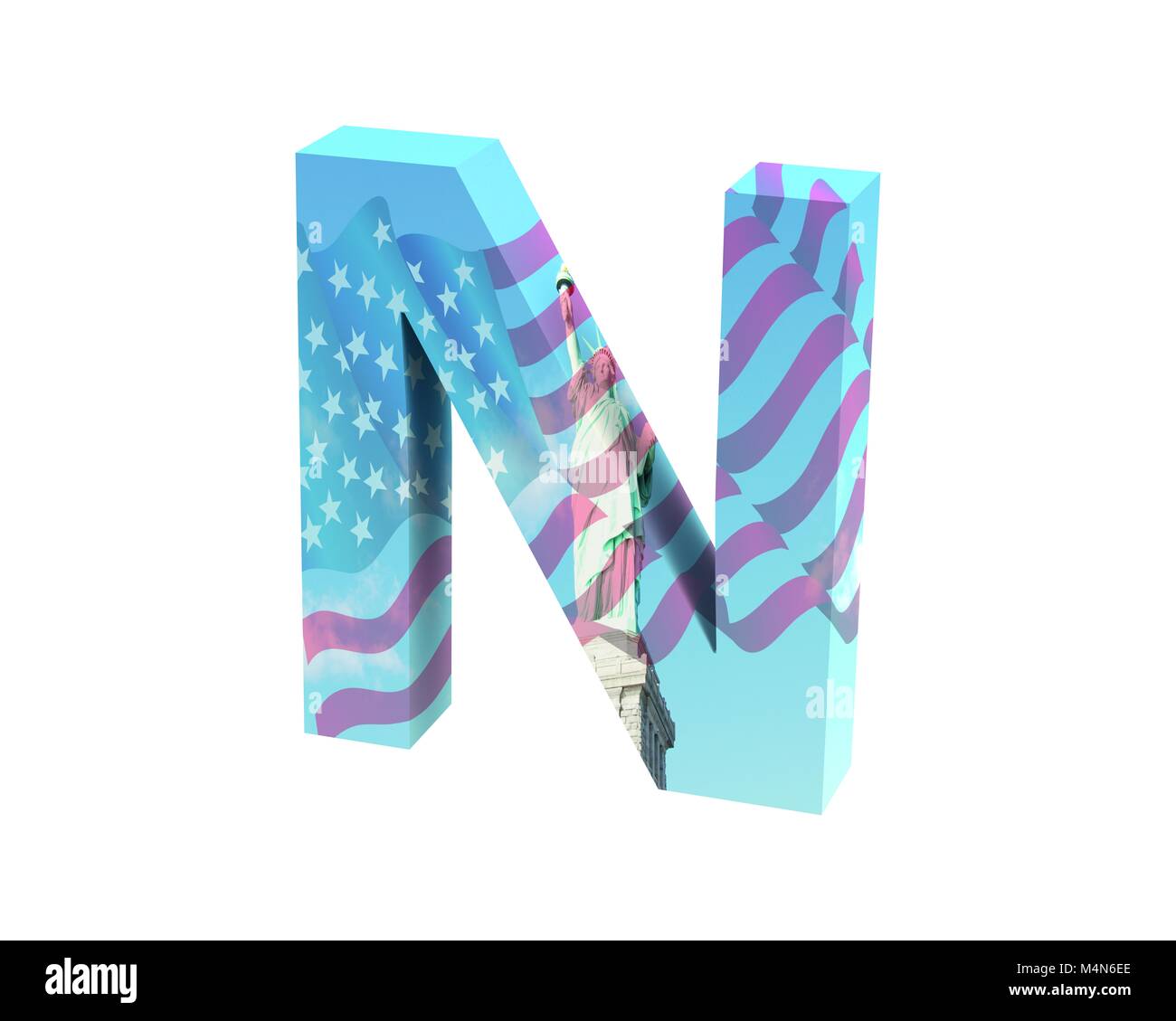 Capital n Cut Out Stock Images & Pictures - Alamy