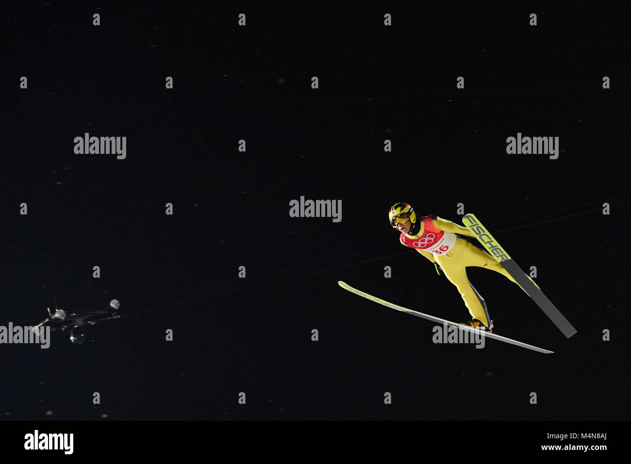 Pyeongchang, South Korea. Credit: MATSUO. 16th Feb, 2018. Ä Noriaki ...