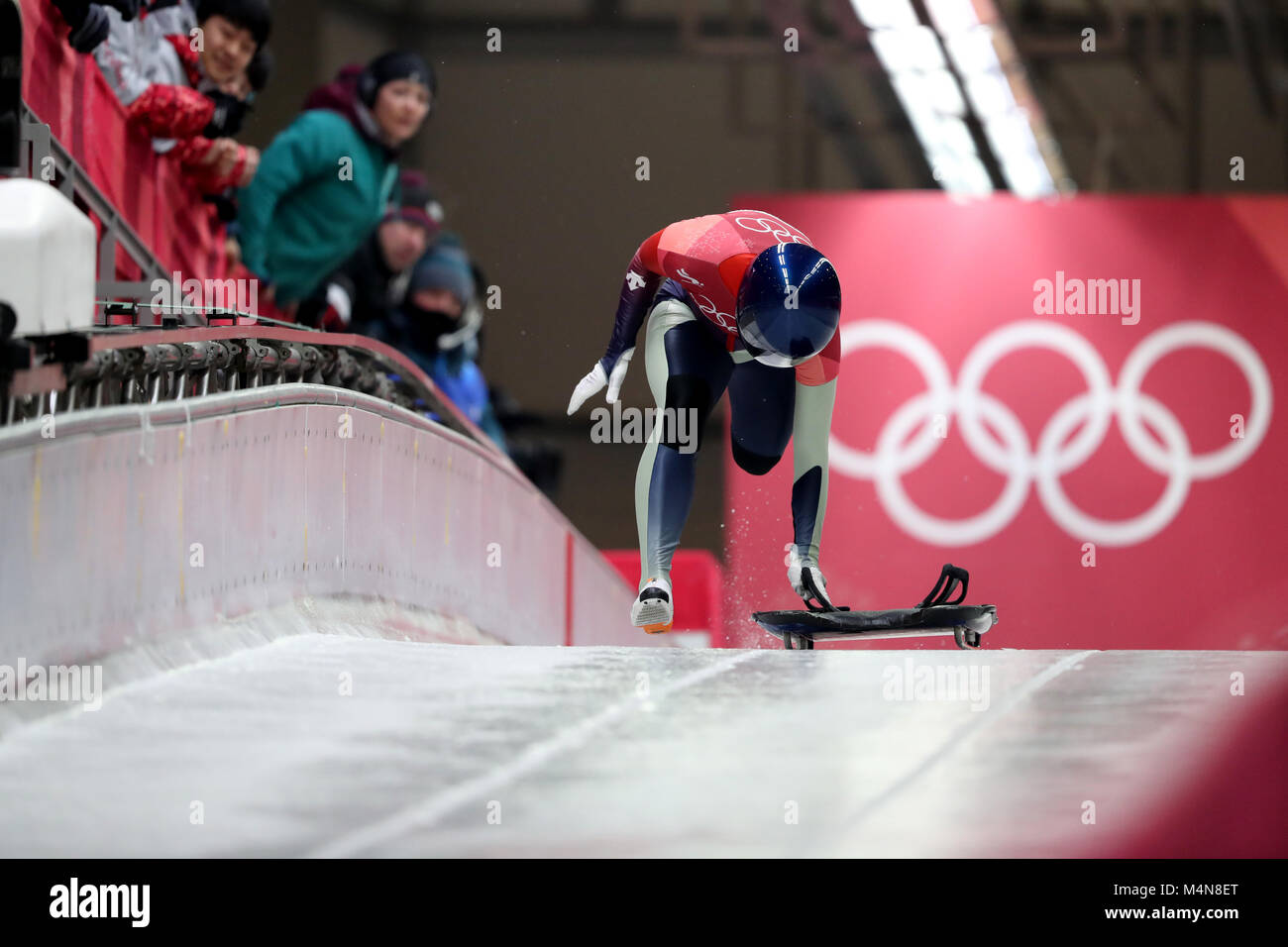 Womens skeleton olympic sliding centre hi-res stock photography and ...