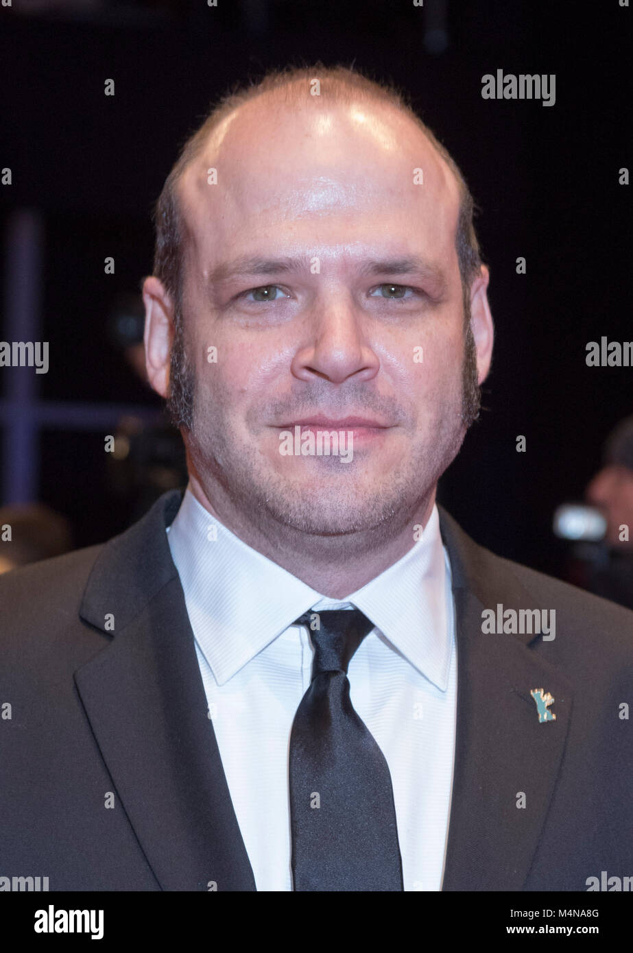 Berlin, Germany. 16th Feb, 2018. Nathan Zellner attends the premiere of ...