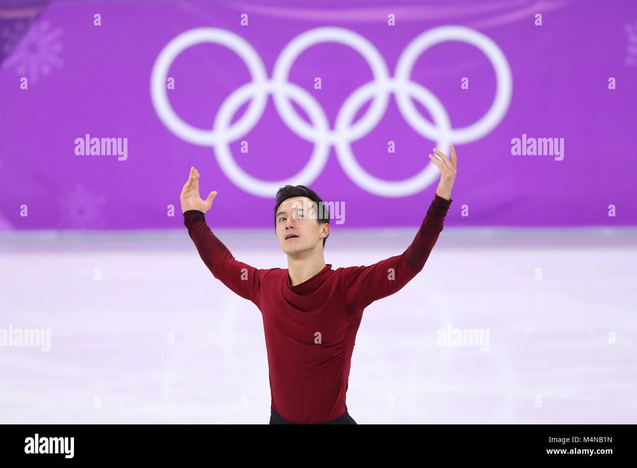 Gangneung, South Korea. 17th Feb, 2018. Patrick Chan (CAN) Figure ...