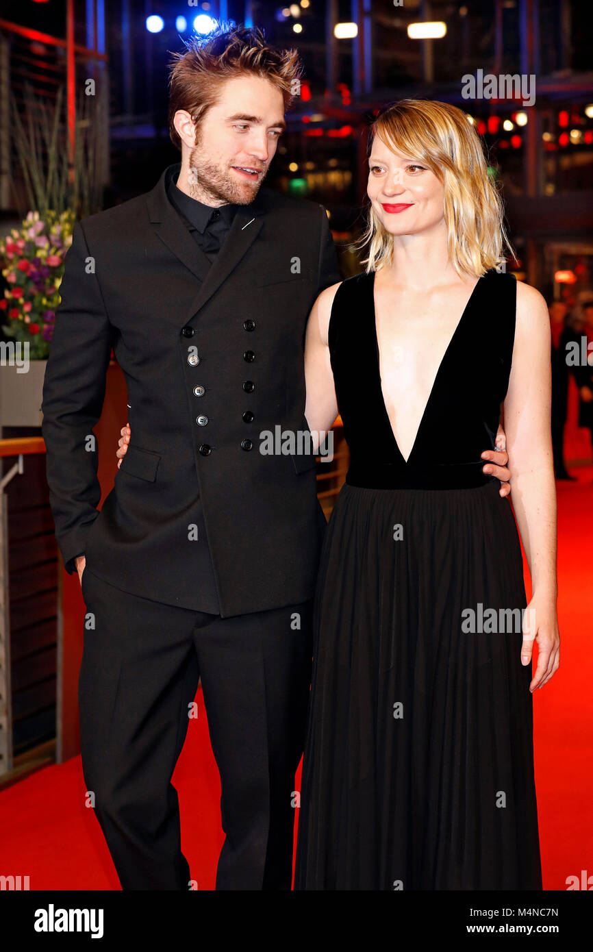 Robert Pattinson and Mia Wasikowska attending the 'Damsel' premiere at ...