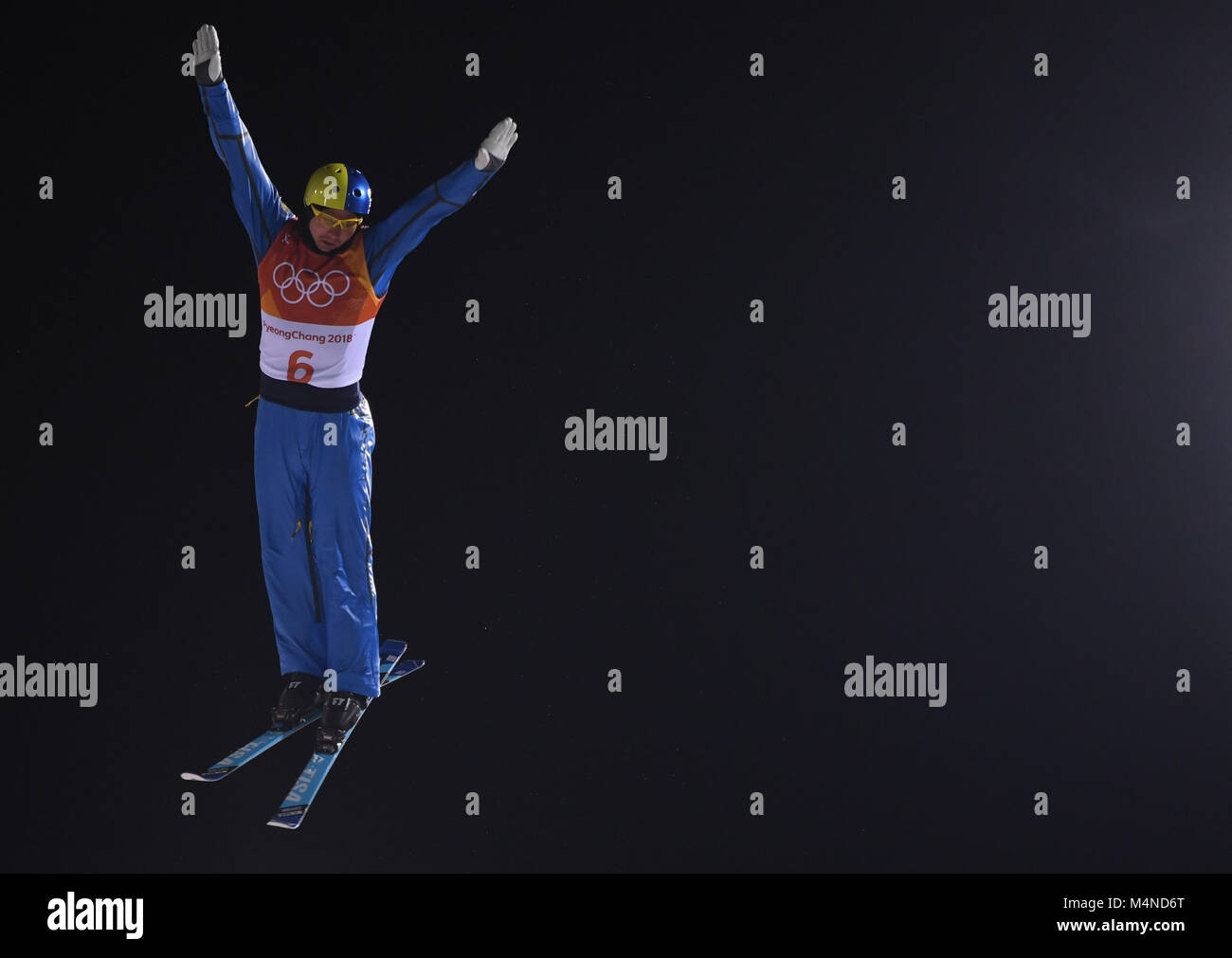 Pyeongchang, South Korea. 17th Feb, 2018. Oleksandr Abramenko of ...