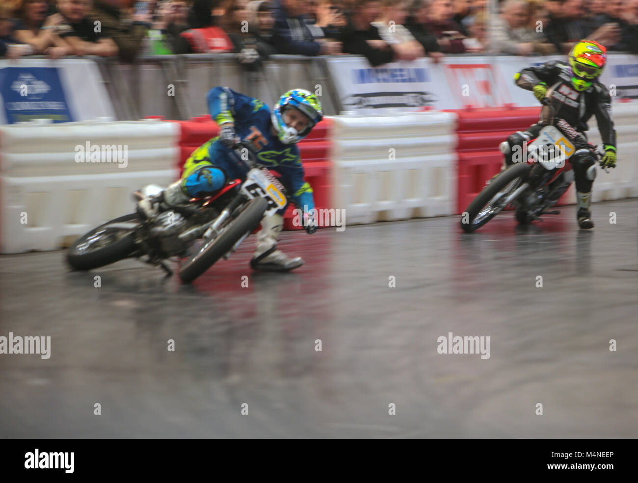 London Excel, UK. 17th Feb, 2018. Carol Nash MCN London Motorcycle Show ...