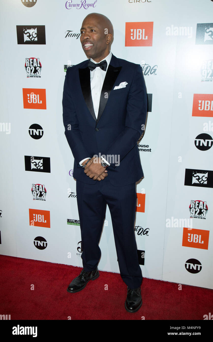 Los Angeles, USA. 16th Feb, 2018. Kenny Smith attends the Annual Kenny ...