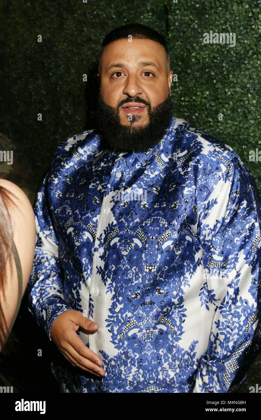 LOS ANGELES, CA - FEBRUARY 16: DJ Khaled at a private NBA All Star ...