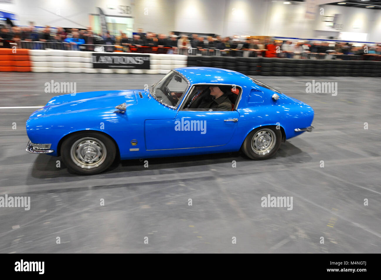 London, UK. 17th Feb, 2018. A 1965 Ian Walker Racing Lotus Elan Coupé ...