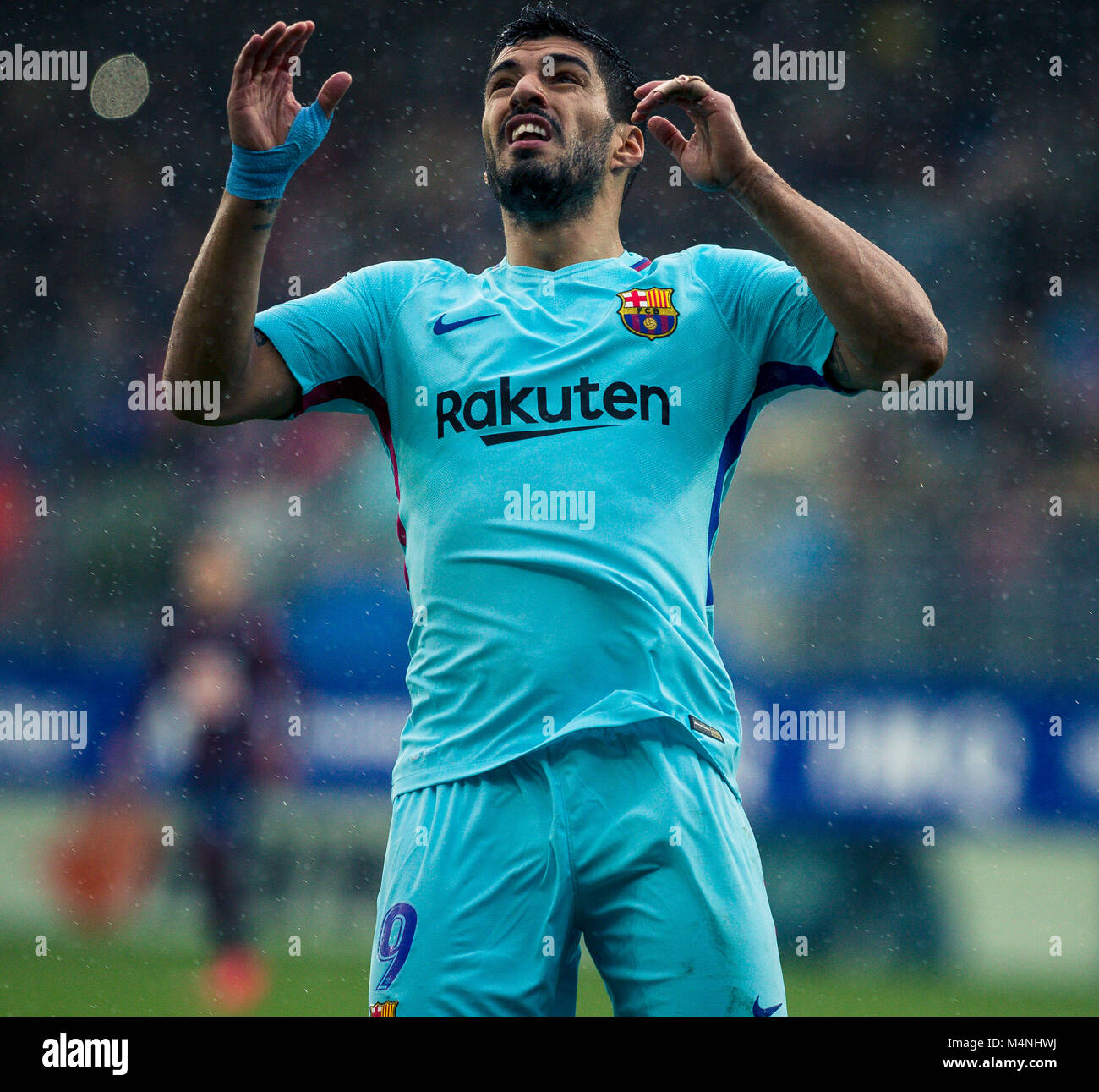 (9) Luis Suarez during the Spanish La Liga soccer match between S.D ...