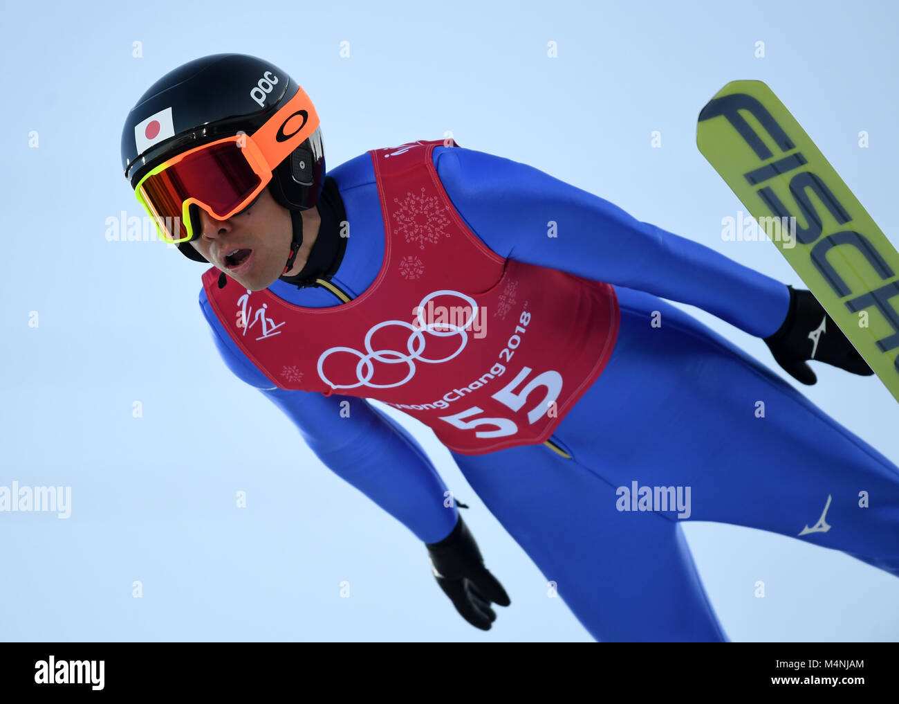 Pyeongchang, South Korea. 17th Feb, 2018. Akito Watabe from Japan ...