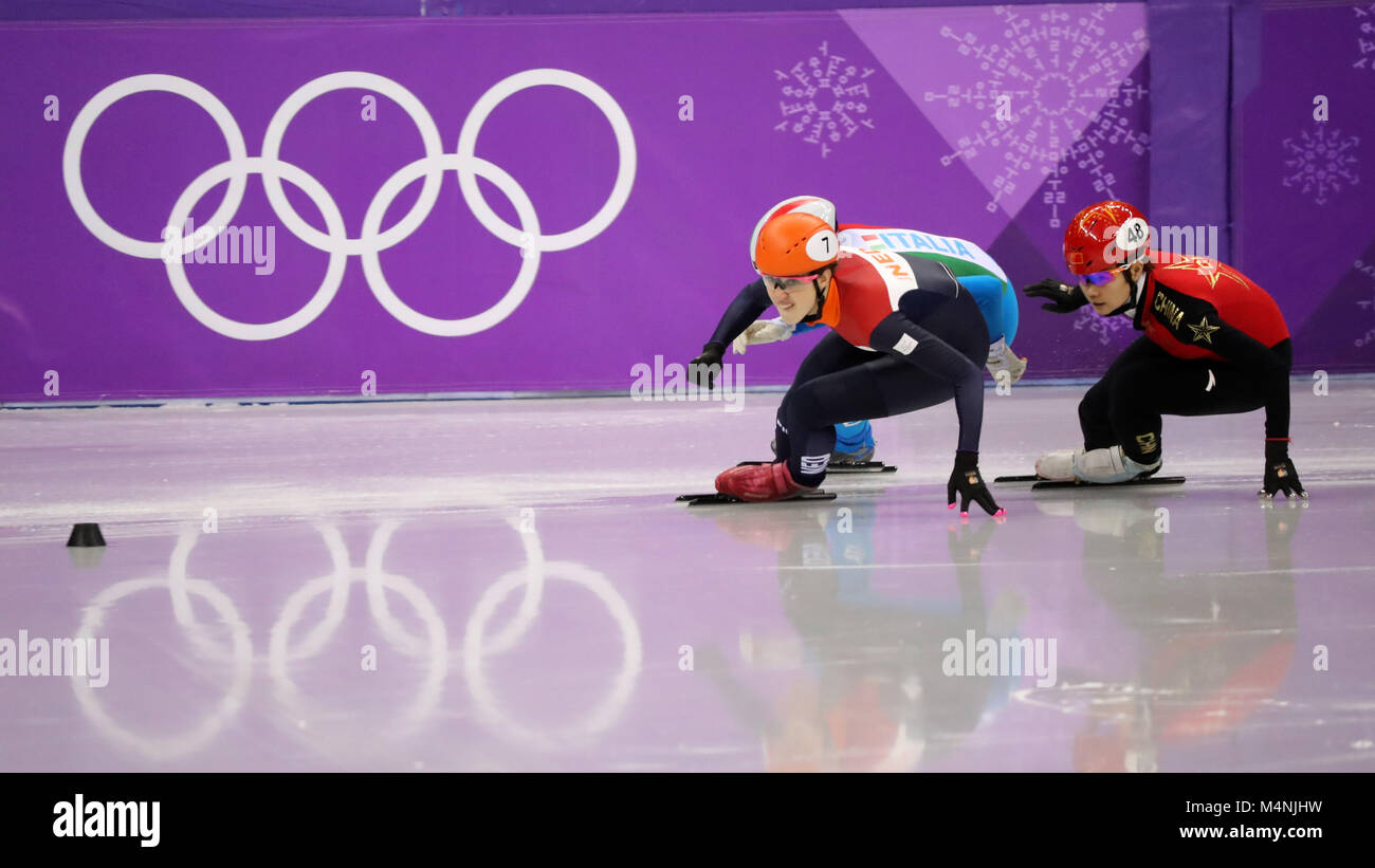 Gangneung, South Korea. 17th Feb, 2018. SUZANNE SCHULTING of ...