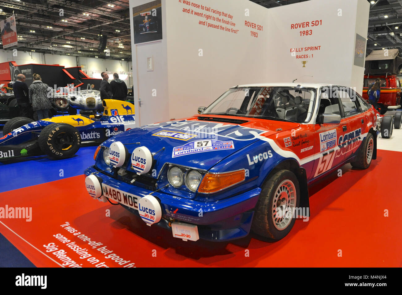Rover sd1 rally car on hi-res stock photography and images - Alamy