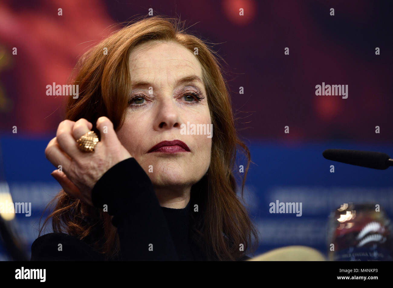 Berlin, Germany. 17th Feb, 2018. Isabelle Huppert during the 'Eva ...