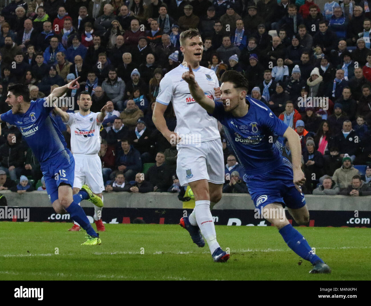 Windsor Park, Belfast Northern Ireland. 17th Feb, 2018. Bet McLean ...