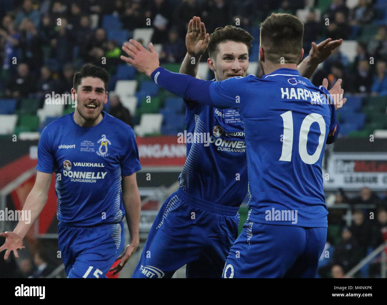 Windsor Park, Belfast Northern Ireland. 17th Feb, 2018. Bet McLean ...