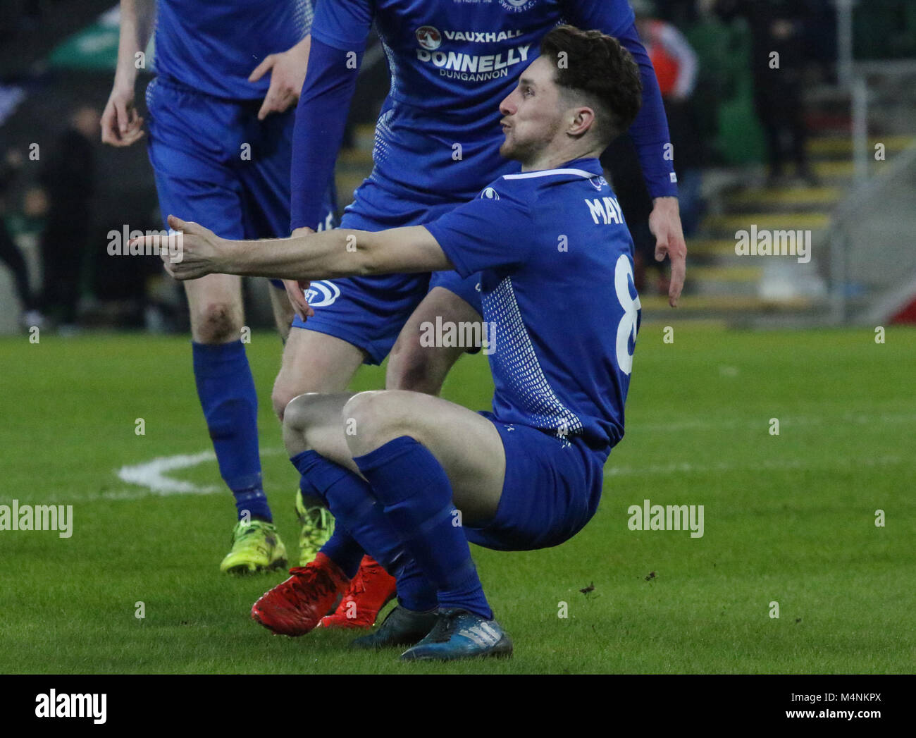 Windsor Park, Belfast Northern Ireland. 17th Feb, 2018. Bet McLean ...