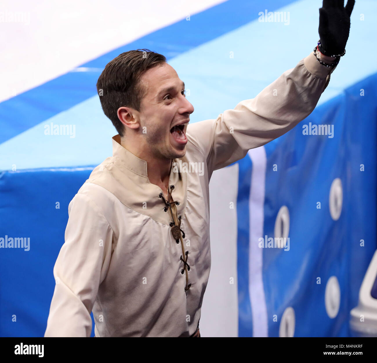Gangneung, South Korea. 17th Feb, 2018. ALEXEI BYCHENKO of Israel ...