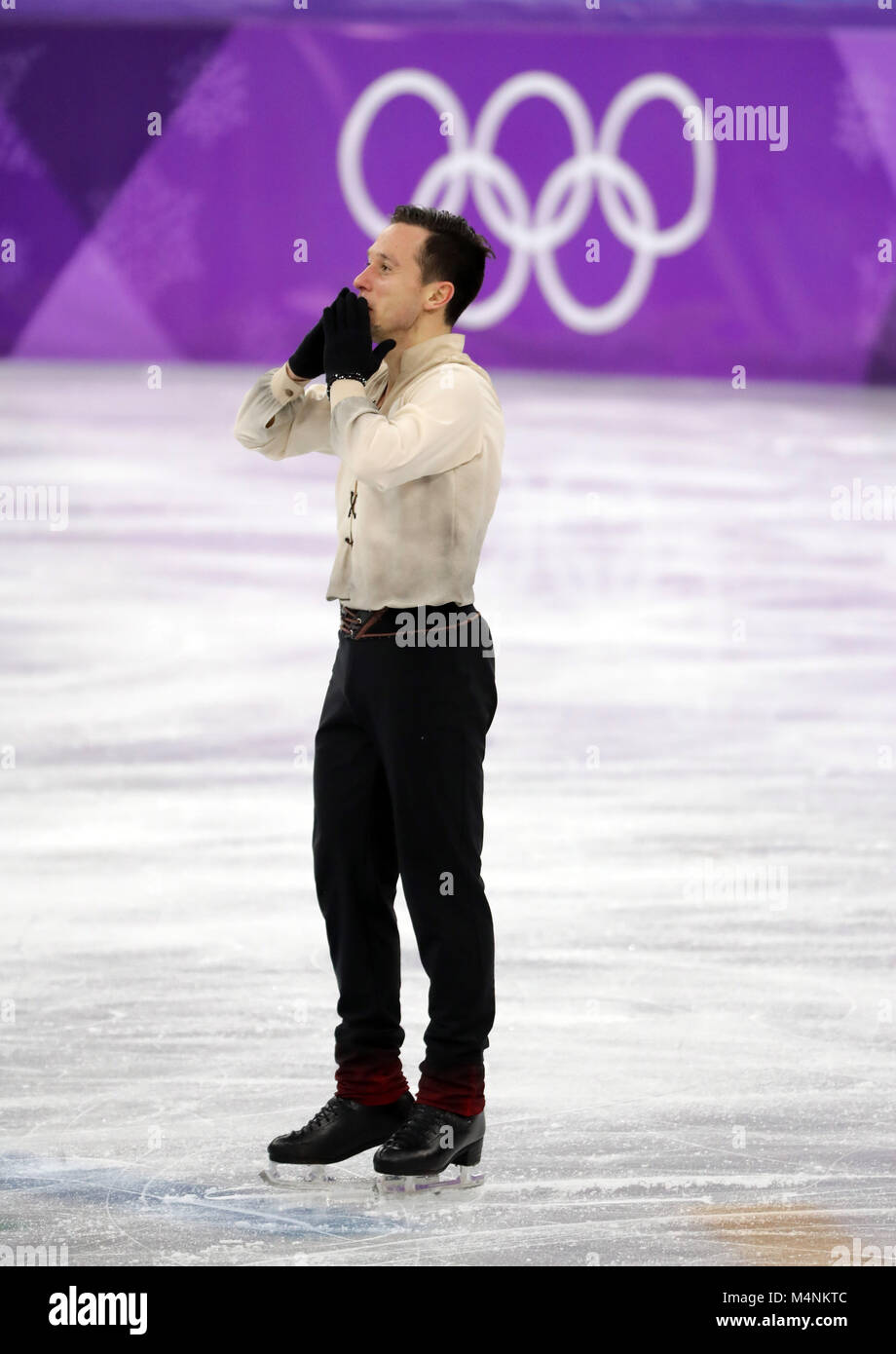 Gangneung, South Korea. 17th Feb, 2018. ALEXEI BYCHENKO of Israel ...
