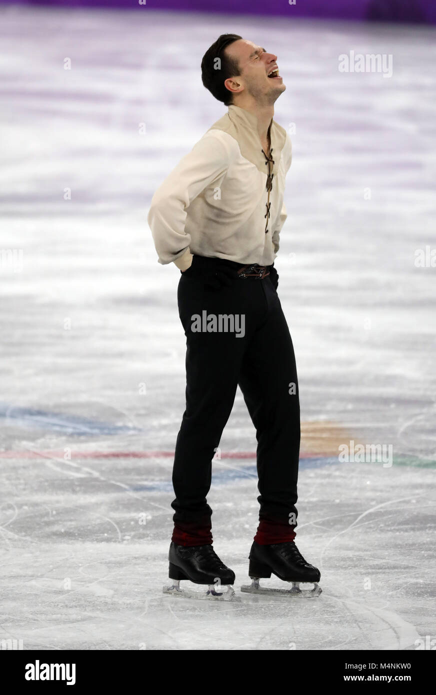 Gangneung, South Korea. 17th Feb, 2018. ALEXEI BYCHENKO of Israel ...