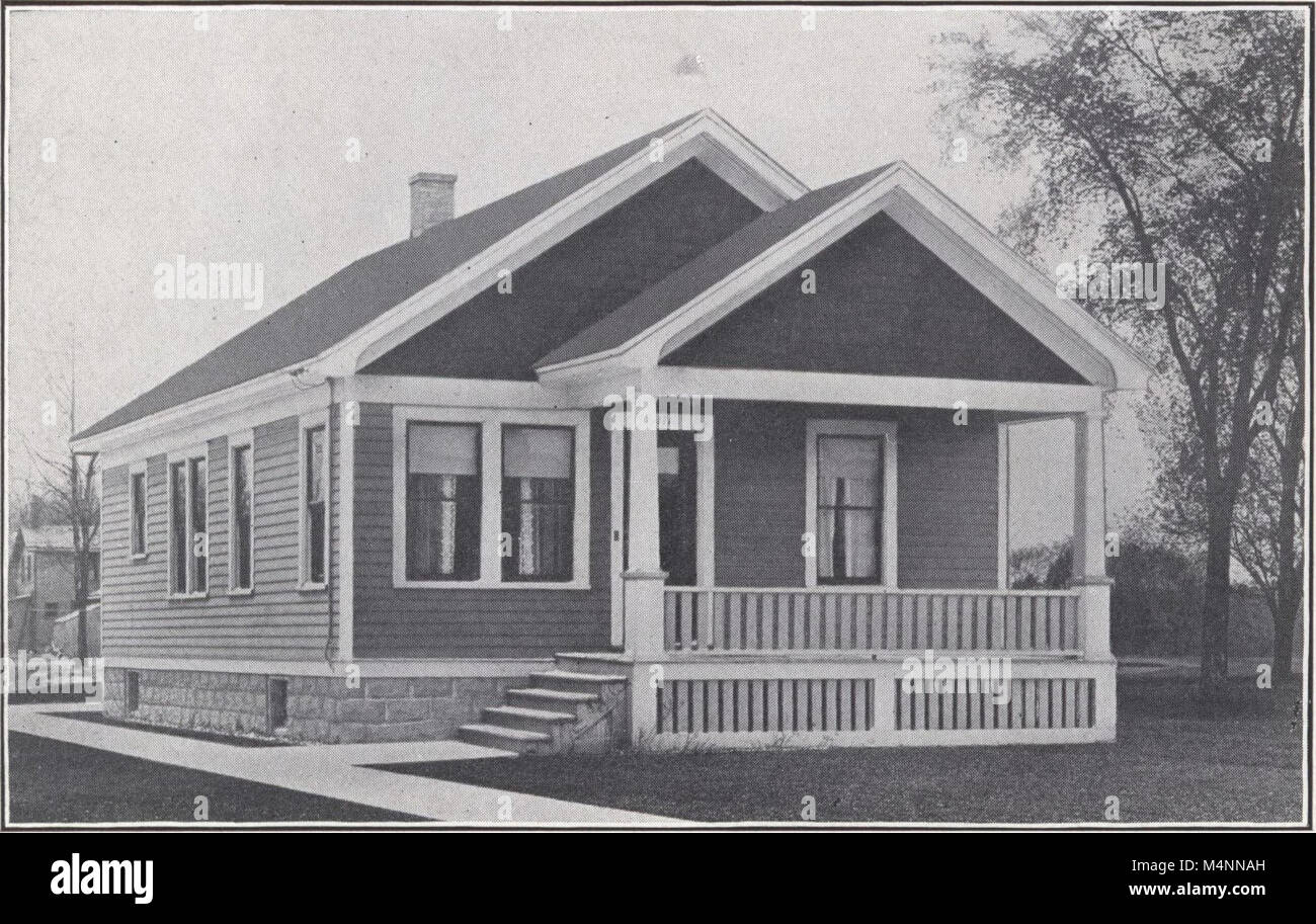 The 1922 catalog No. 21 by Bennett Better-Built homes features a ...