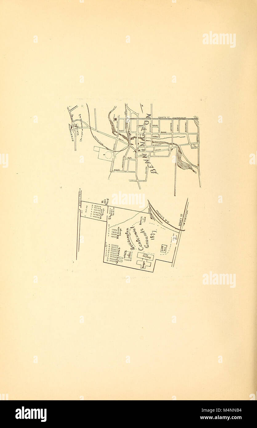 The 1878 paper 'Bennington: The Battles of 1777' discusses the ...