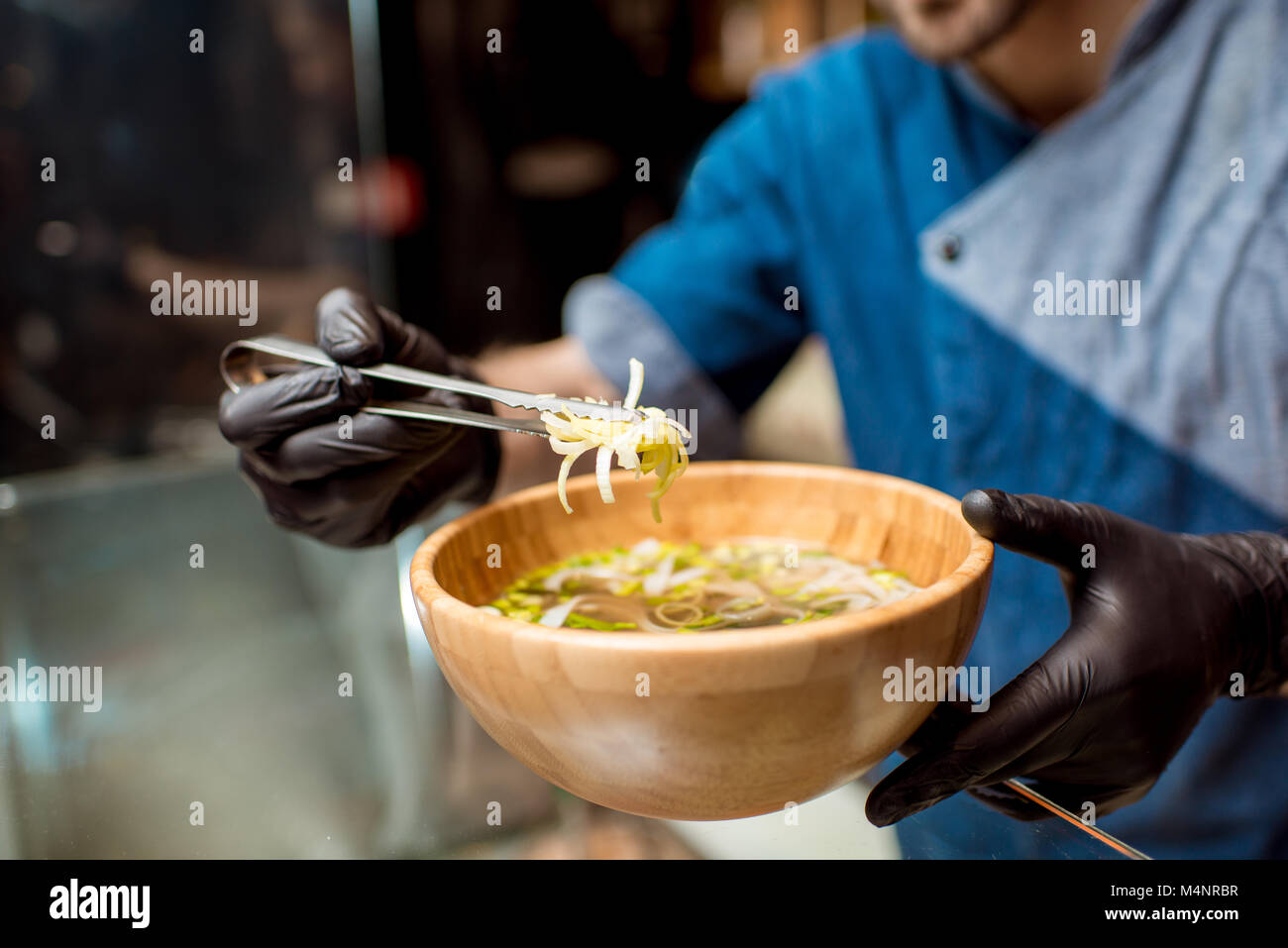 Hands cooking person soup hi-res stock photography and images - Alamy