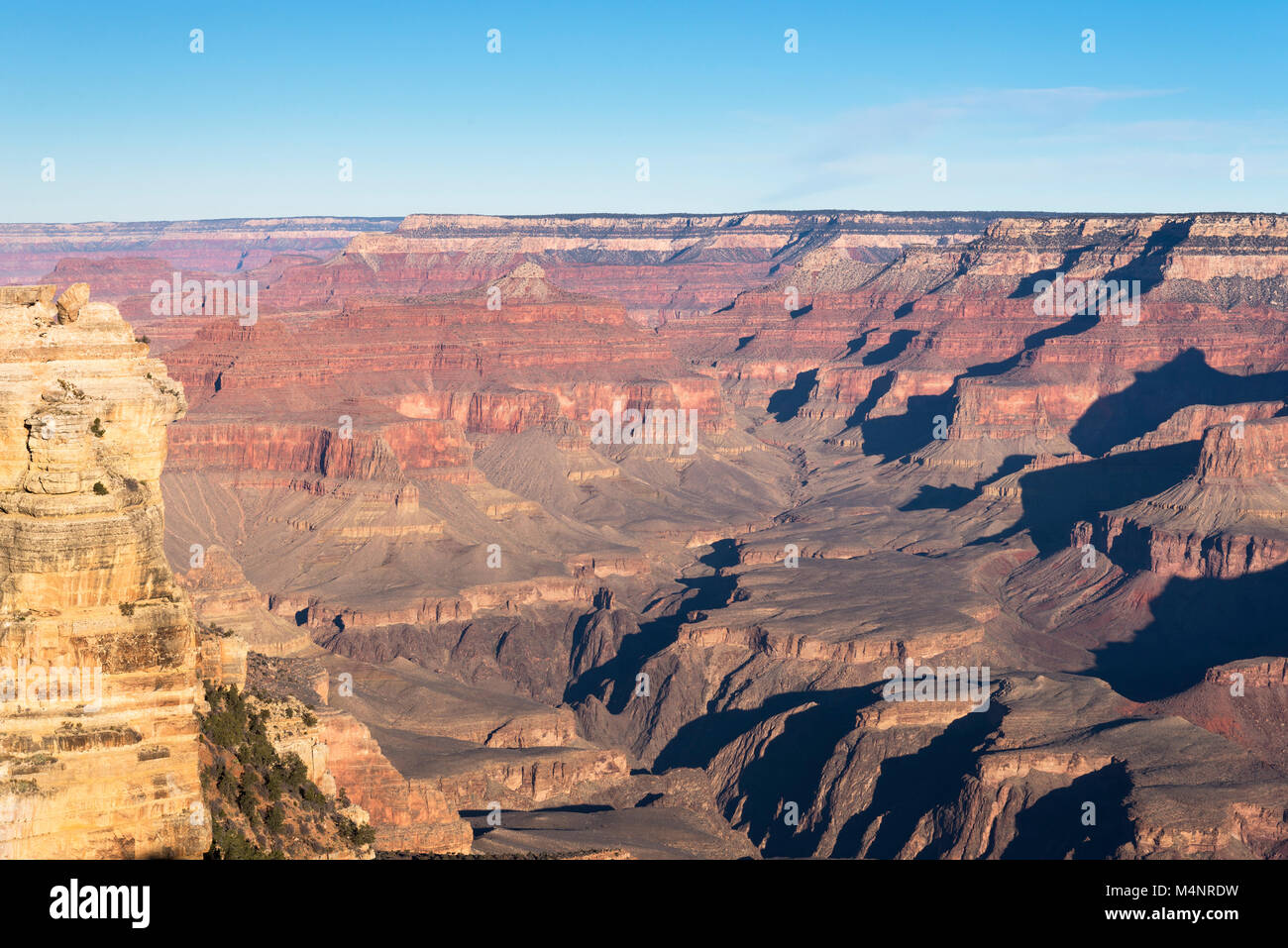 Grand Canyon National park above the Colorado River as viewed from the ...