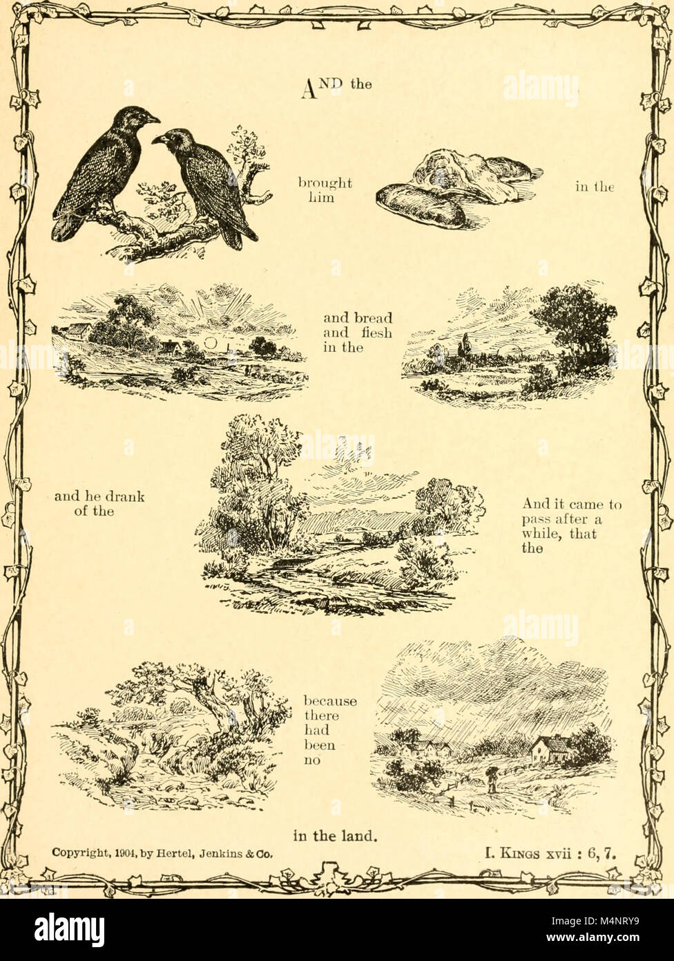'Bible Symbols' (1908) presents a collection of visual representations ...