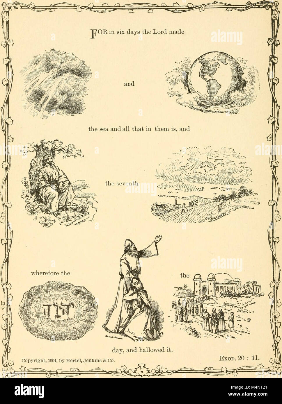 A publication from 1908, designed to stimulate interest in Bible study ...