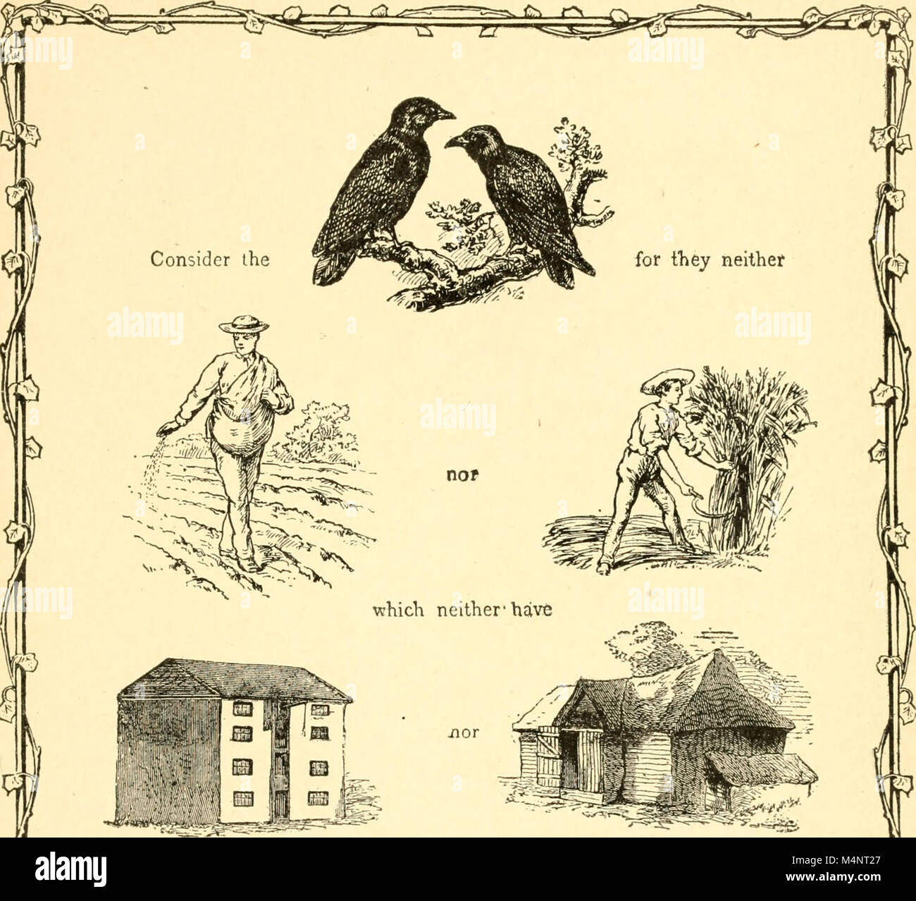 *Bible Symbols* (1908) uses symbolic representations and illustrations ...