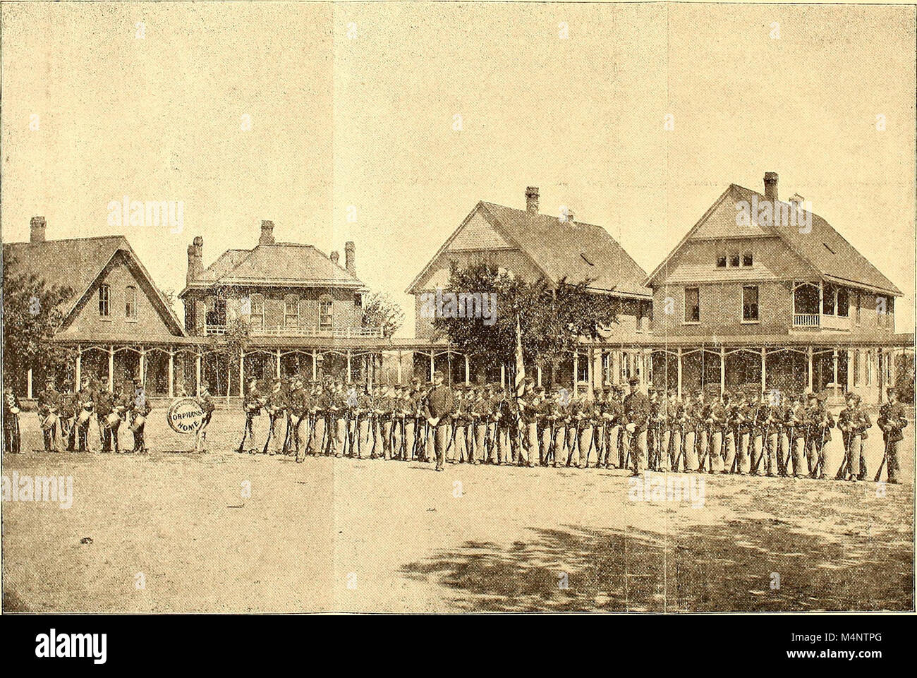 Iowa soldiers' orphans' home hi-res stock photography and images - Alamy