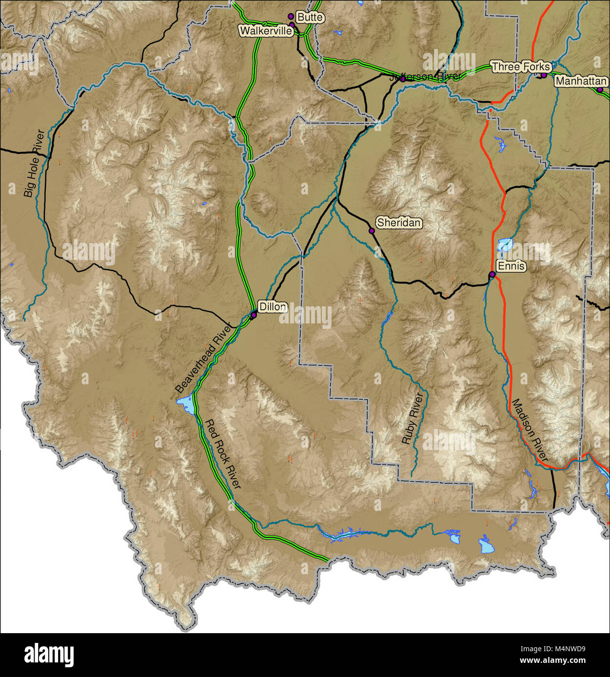 Big sagebrush shrub-steppe postfire succession in southwest Montana ...
