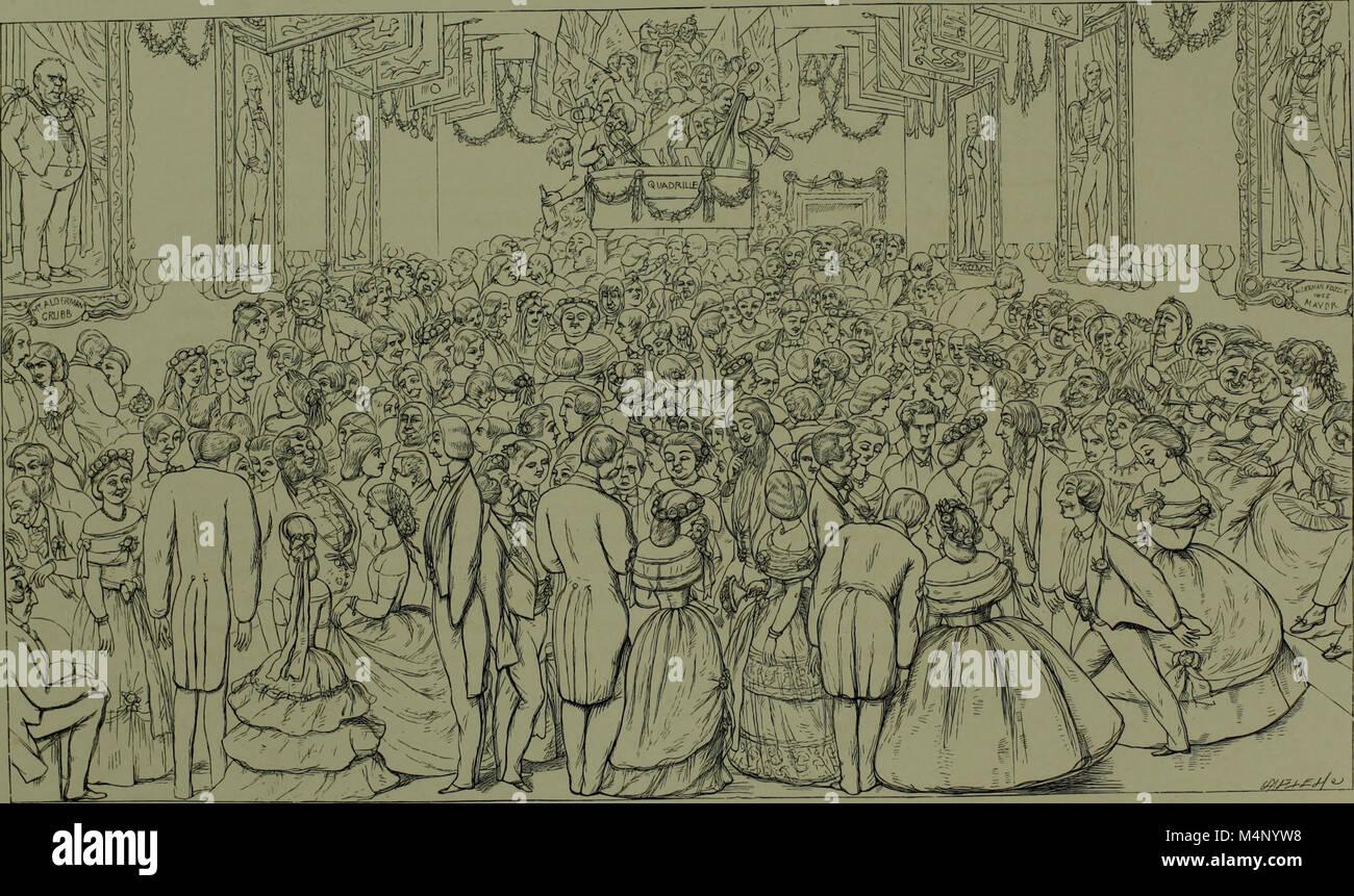 Bird's Eye Views of Society (1864) presents a social commentary on 19th ...