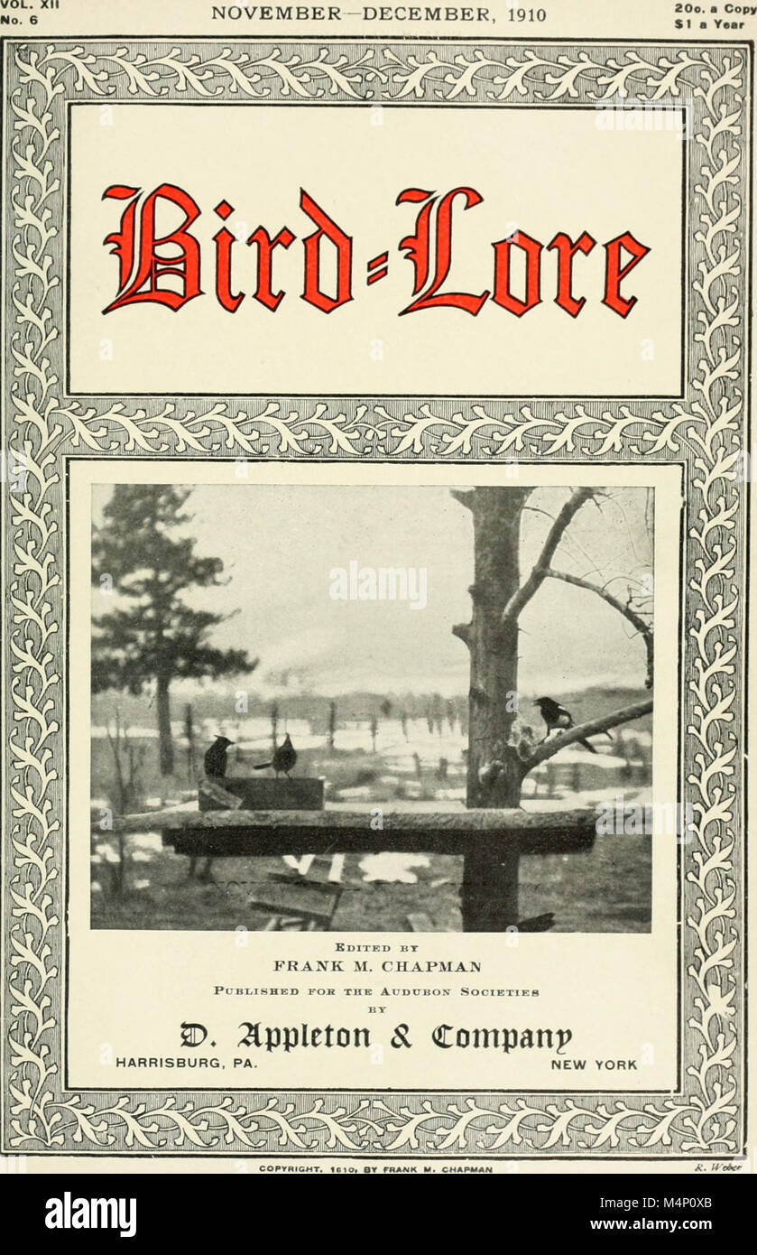 Bird-lore (1910) (14568992657 Stock Photo - Alamy