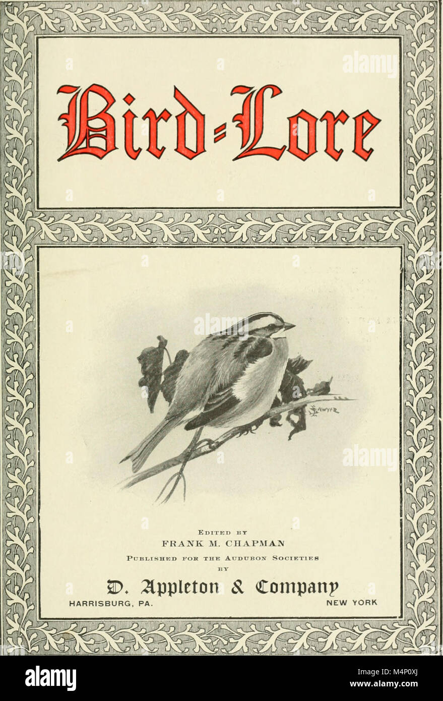 Bird-lore (1910) (14732428656 Stock Photo - Alamy