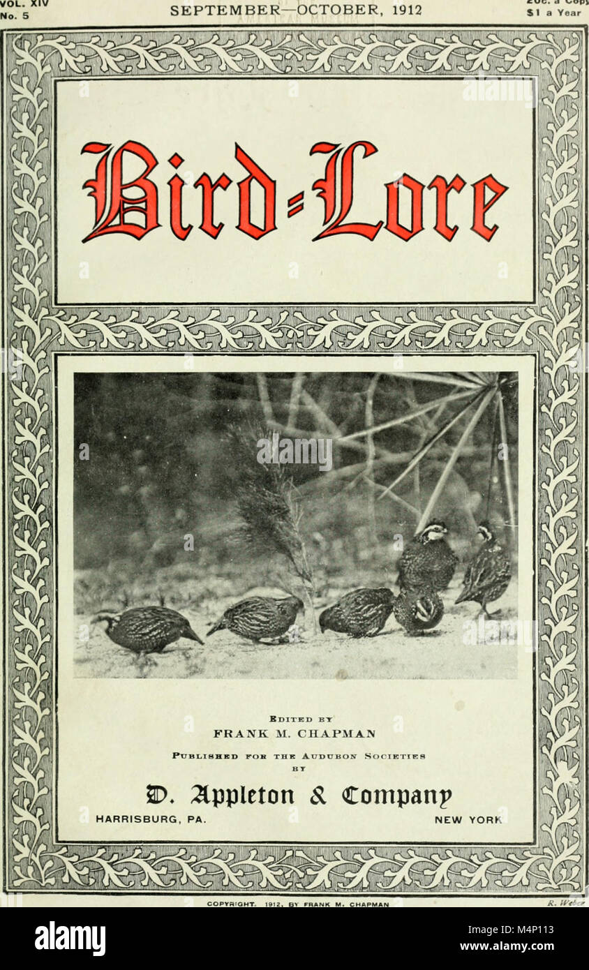 Bird-lore (1912) (14569116178 Stock Photo - Alamy