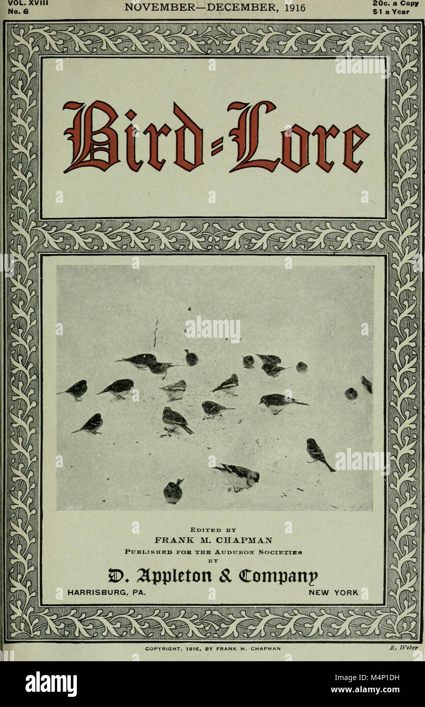 Bird-lore (1916) (14775318613 Stock Photo - Alamy