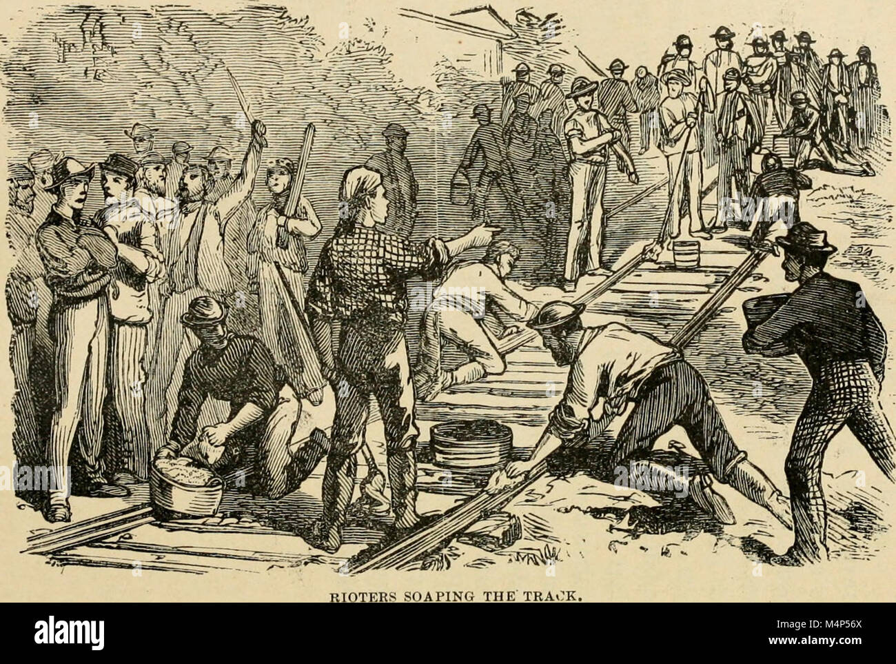 This 1877 publication chronicles the major labor strikes and riots in ...