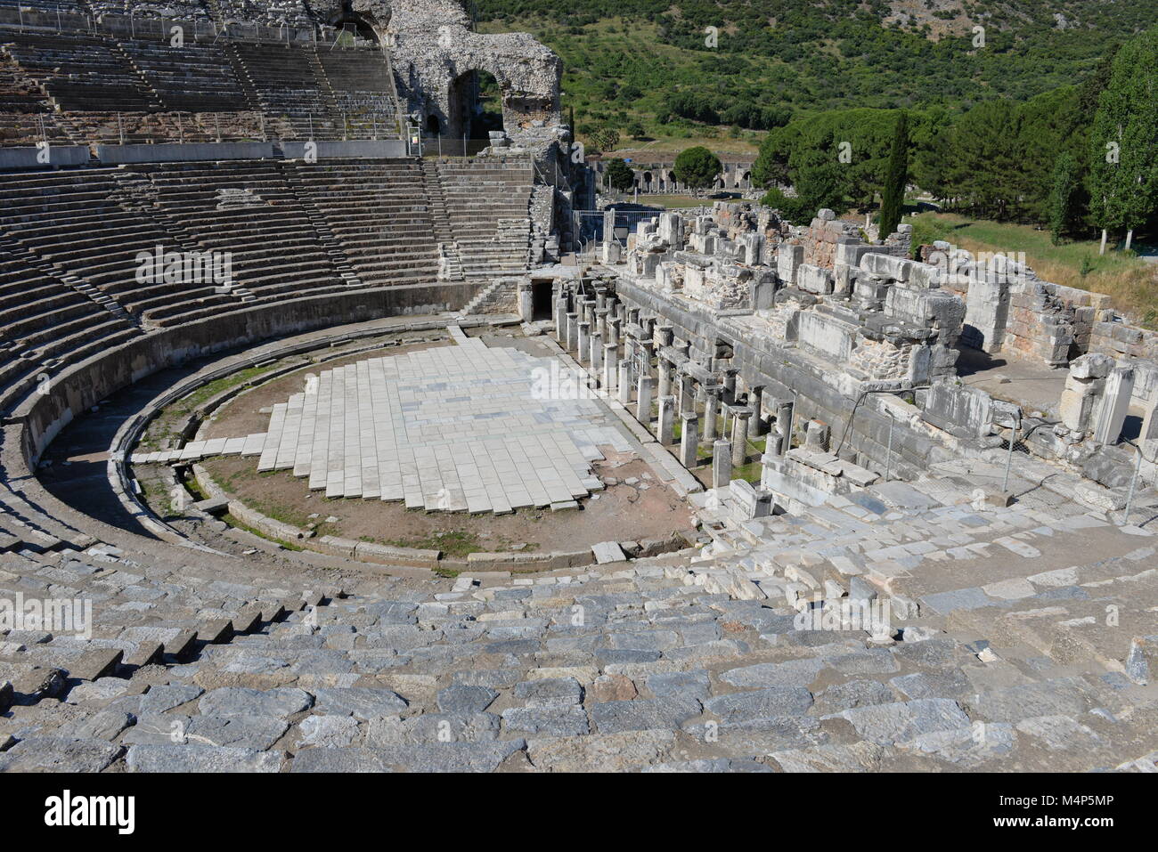 Amphitheater, Ephesus, Turkey Stock Photo - Alamy