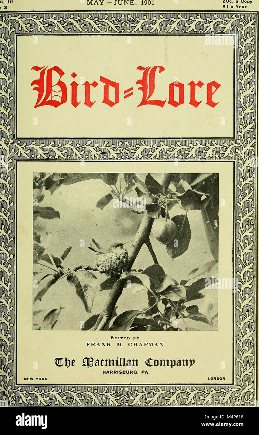 'Bird Lore' (1901) offers a comprehensive look into the world of birds ...