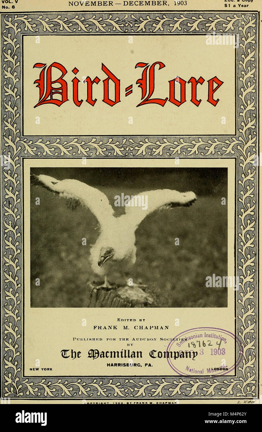 Bird lore (1903) (14564199028 Stock Photo - Alamy