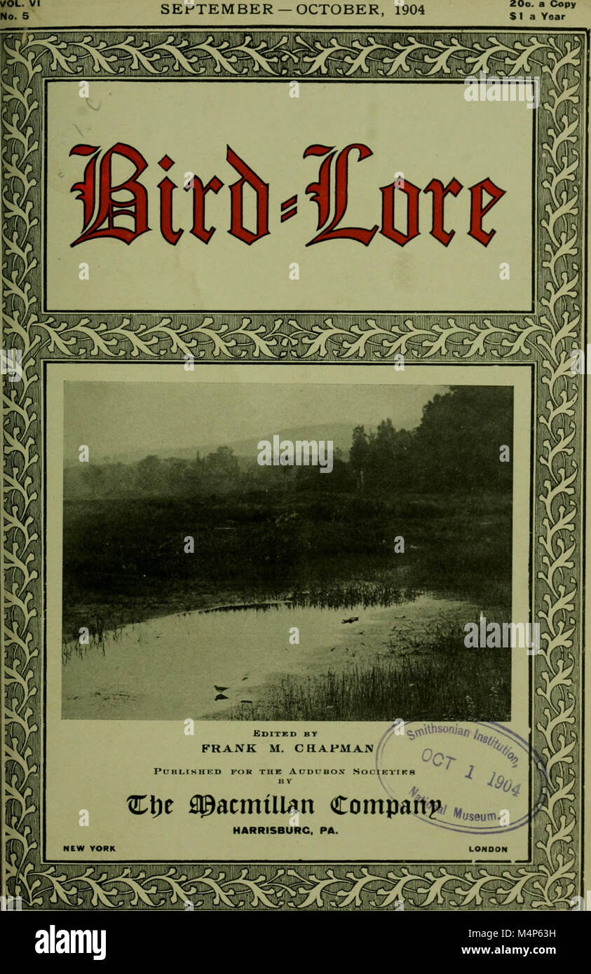 Bird lore (1904) (14564983100 Stock Photo - Alamy