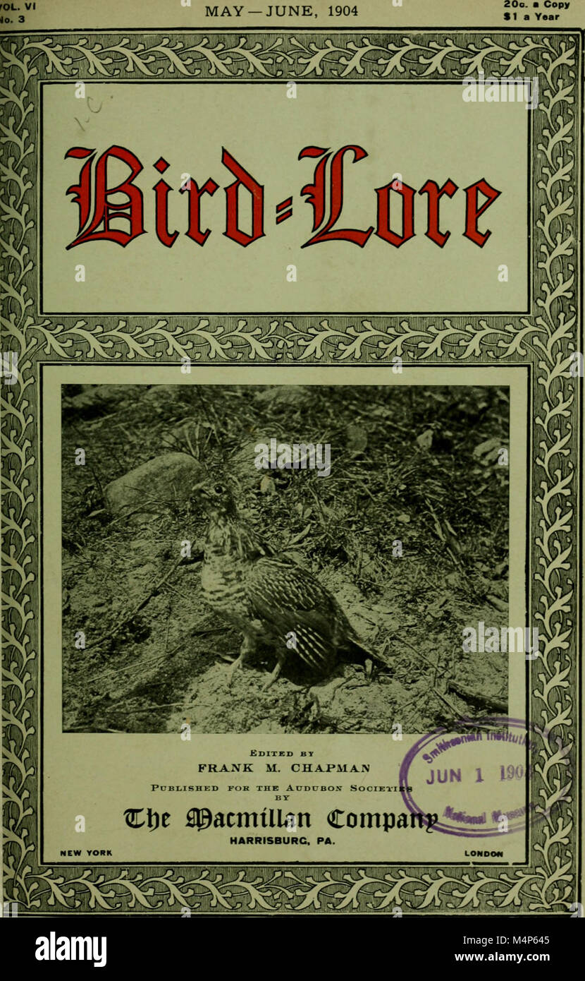 Bird lore (1904) (14728645896 Stock Photo - Alamy