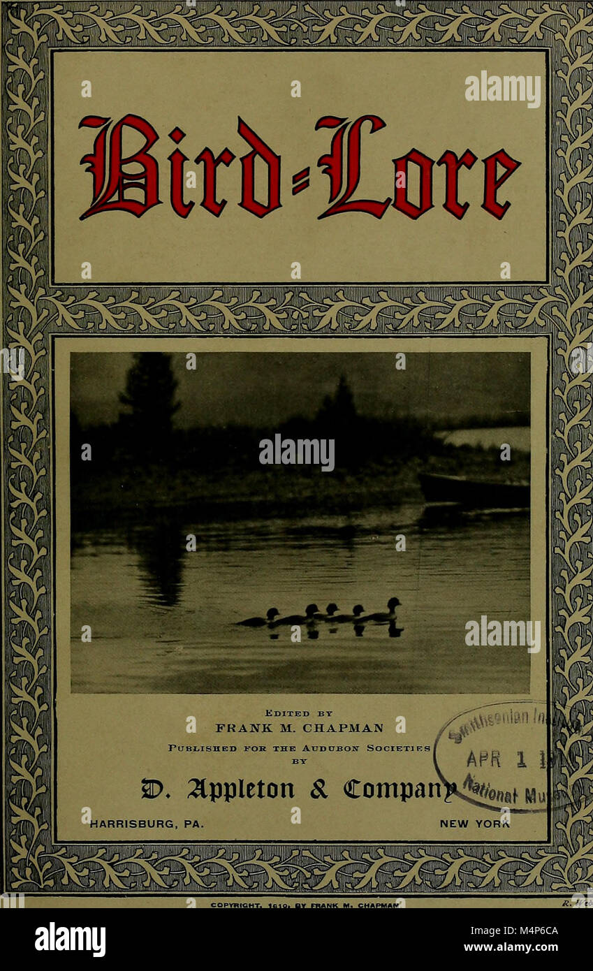 Bird lore (1910) (14752315941 Stock Photo - Alamy