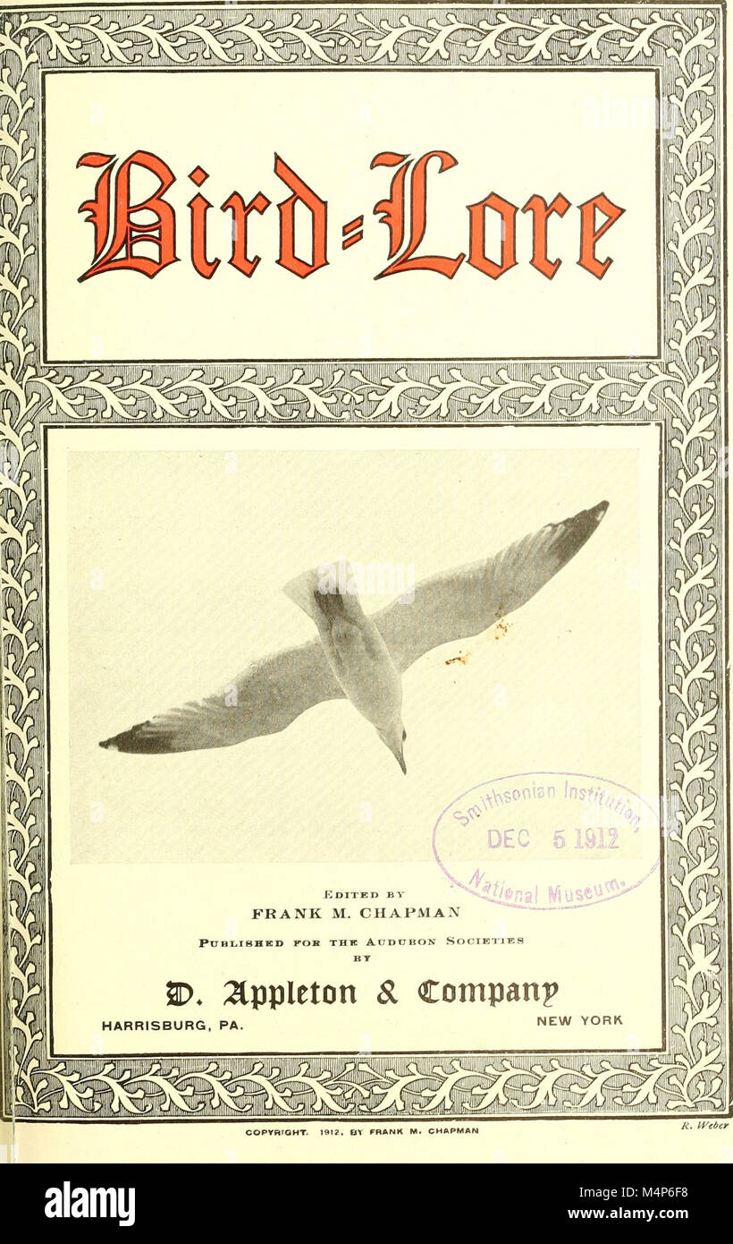 Bird lore (1912) (14564391157 Stock Photo - Alamy